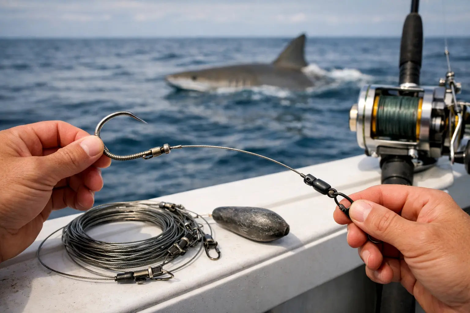 Wire Trace for Shark Fishing Done Right – REEL 'N' DEAL TACKLE