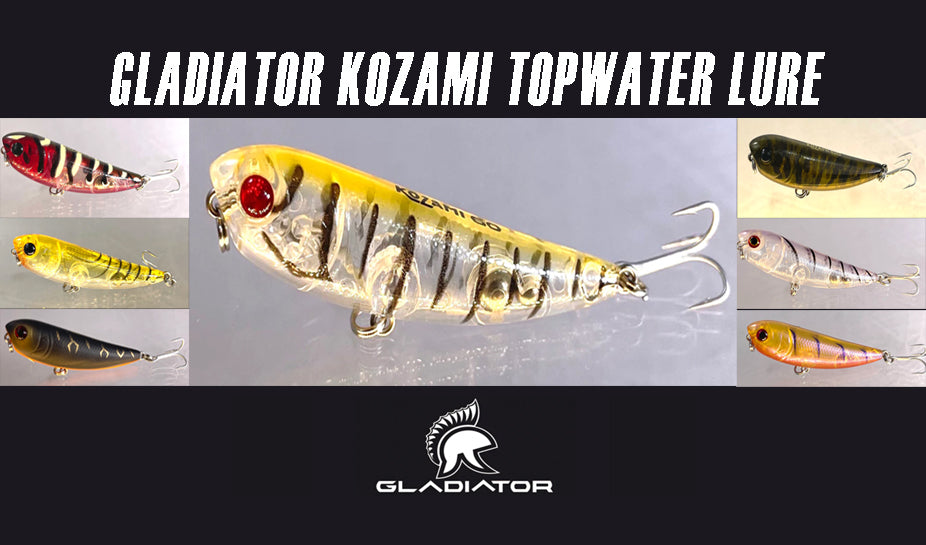 GLADIATOR KOZAMI LURES NOW INSTOCK – REEL 'N' DEAL TACKLE