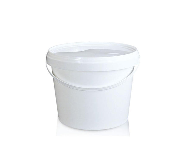 10 Litre White Bucket With Lid – REEL 'N' DEAL TACKLE