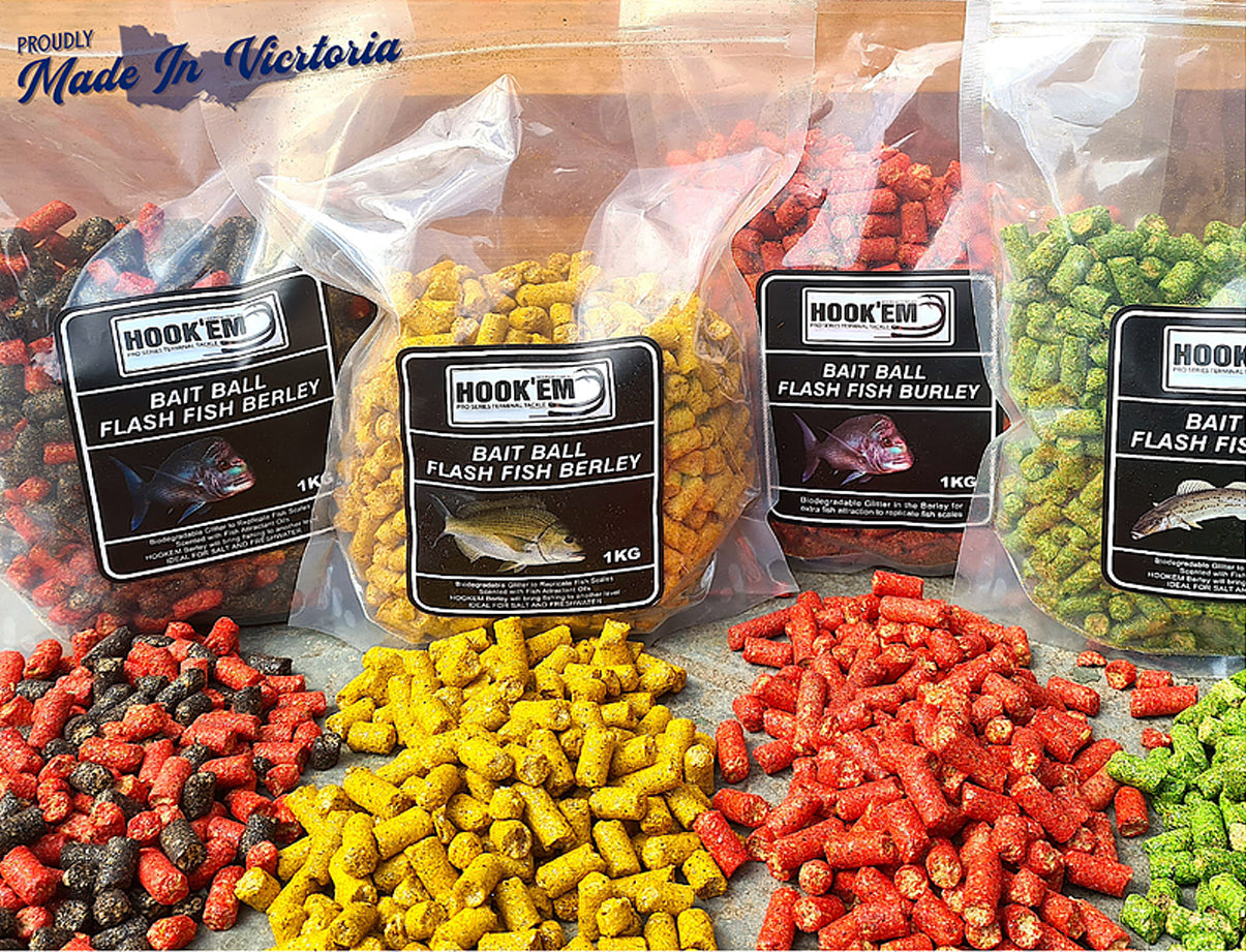 Hookem Bait Ball Fish Burley – REEL 'N' DEAL TACKLE